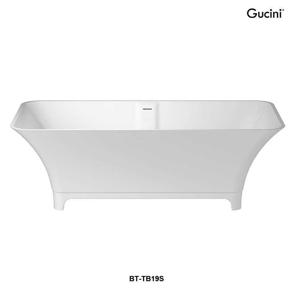 BT-TB19S Polystone Freestanding Bathtub