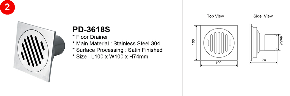 Public Toilet Sample (Design B)